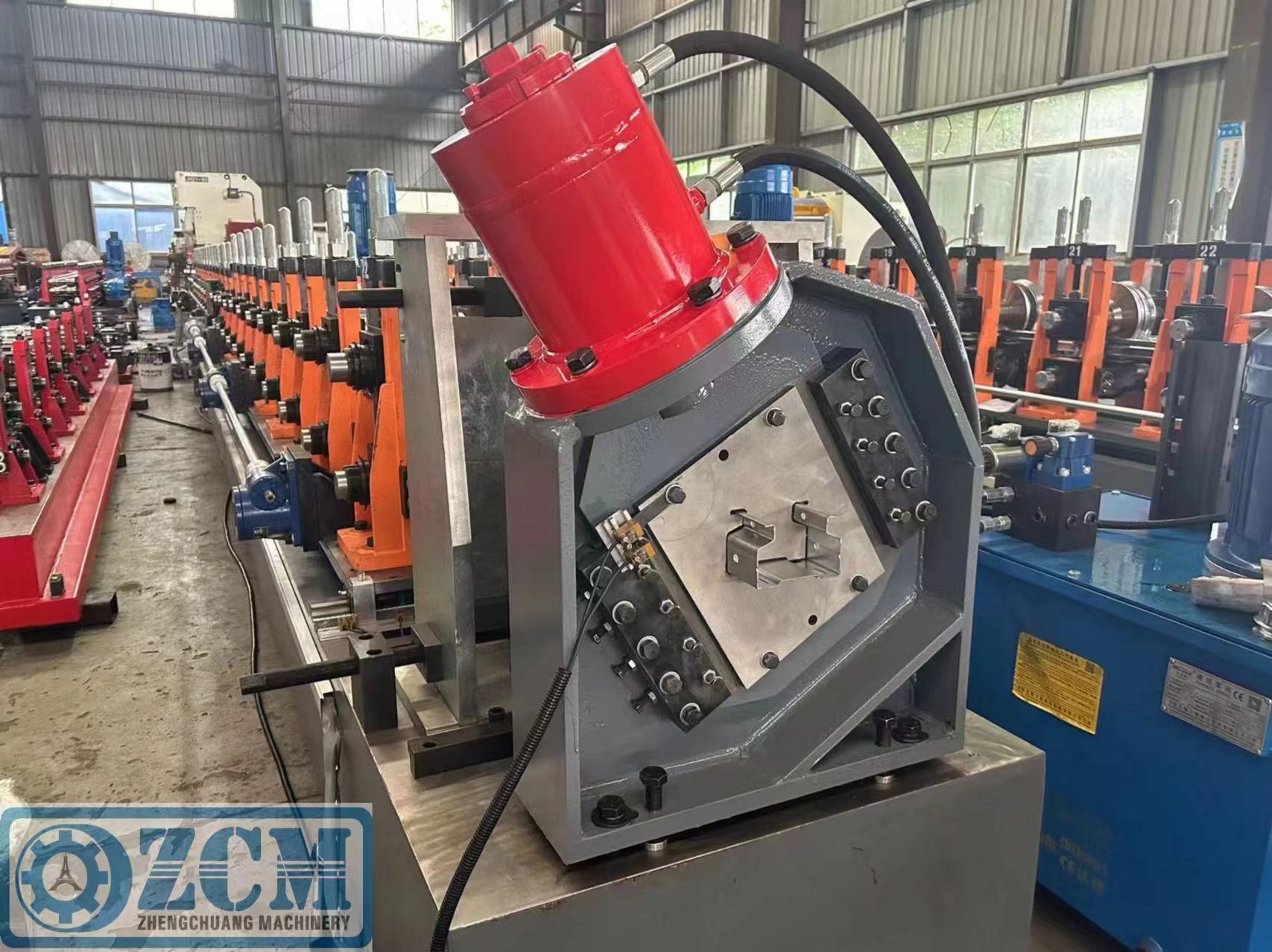 Upright Racking Roll Forming Machine company | Wuxi Zhengchuang Cold Bending Machinery Co.,Ltd.