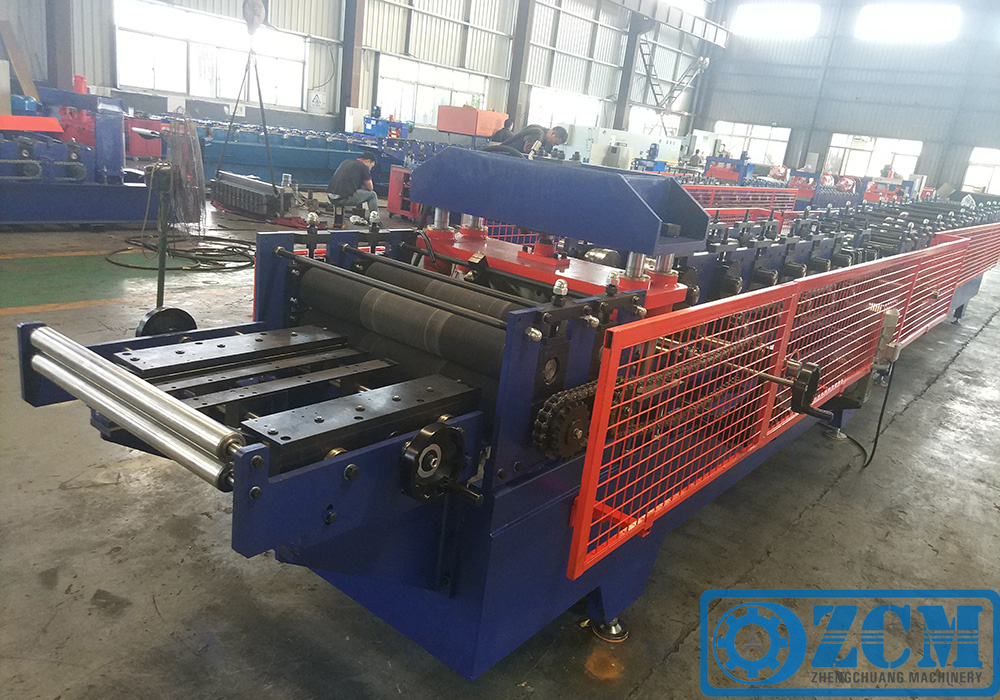 Ridge cap roll forming machine company | Wuxi Zhengchuang Cold Bending ...