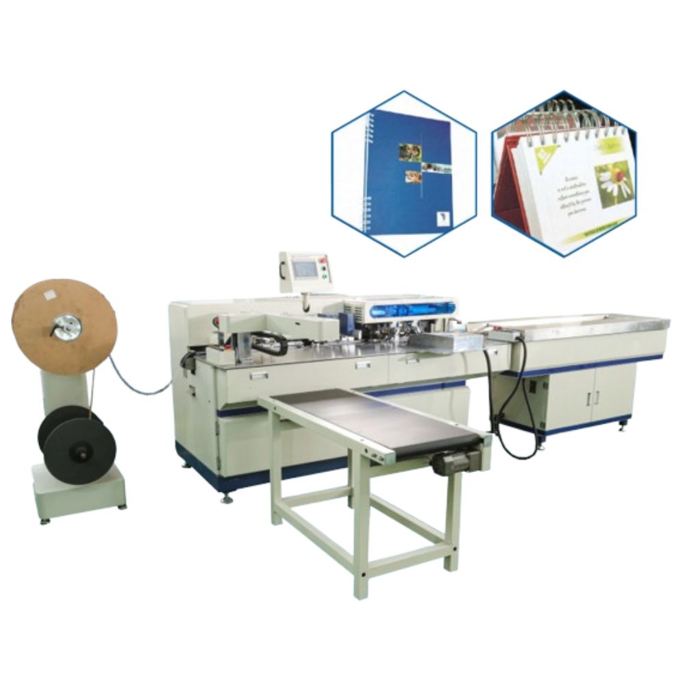 PRY-520PB Automatic Double Loop Wire Punching and Binding Machine ...