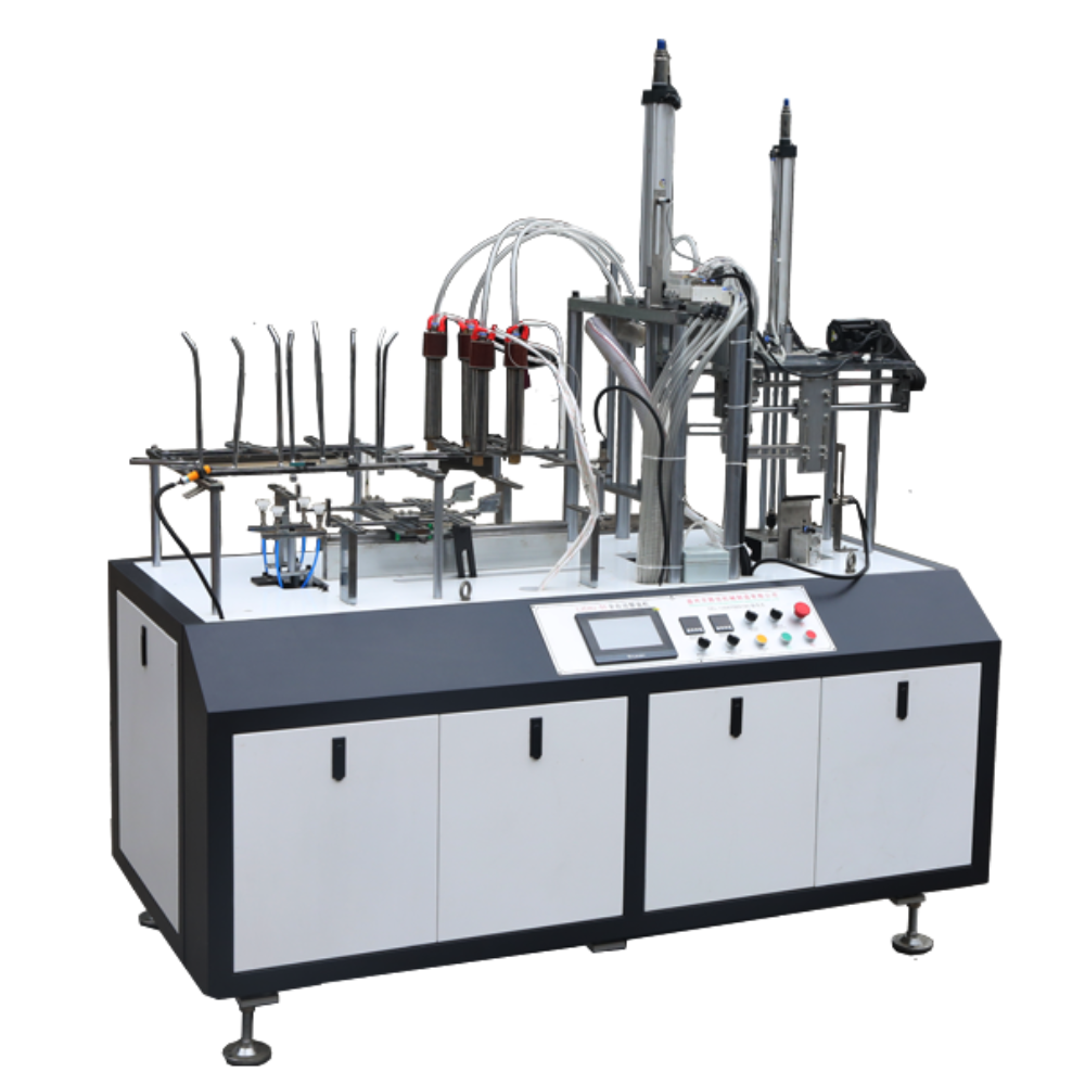 PRY-50CHJ Automatic 30 ~ 40 times/min Food PE Coated Paper Lunch Box ...