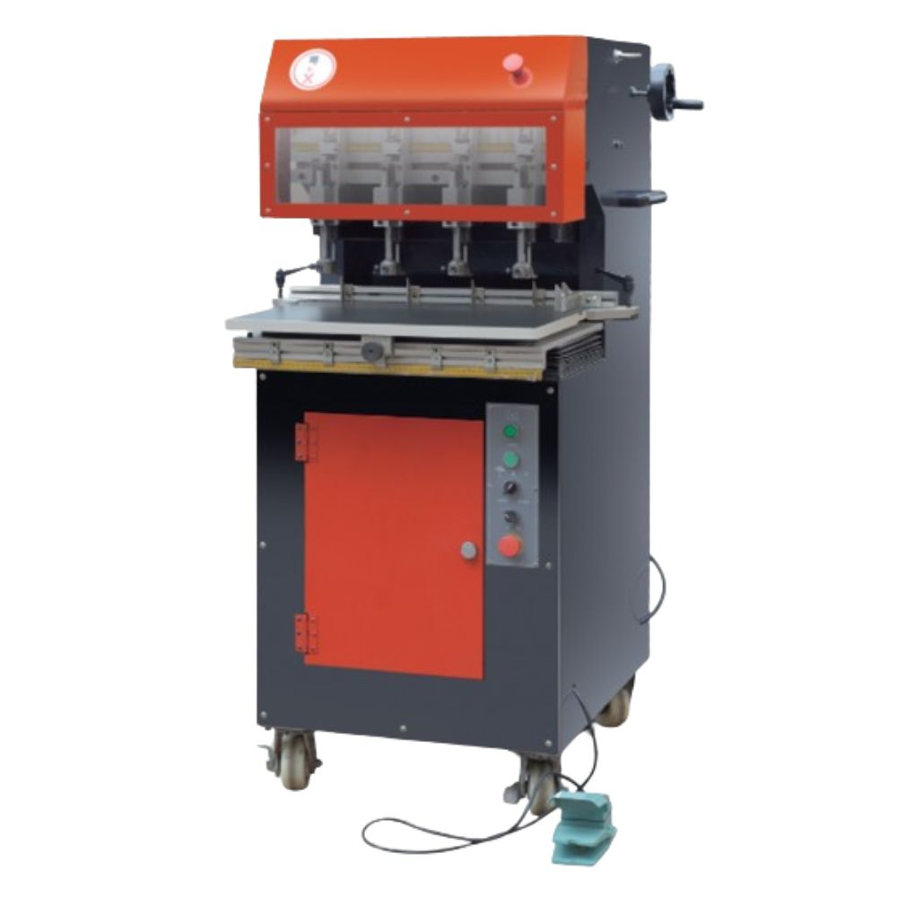 DK-4 Automatic Spindle Electric Paper 4 Hole Book Punch Drilling ...
