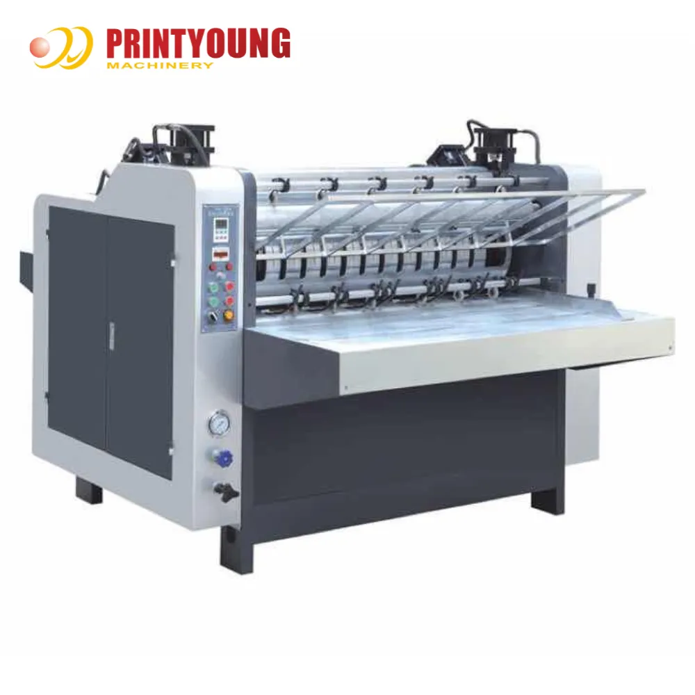 Pry-J Series Manual Paperboard Laminating Machine for Paper Processing ...
