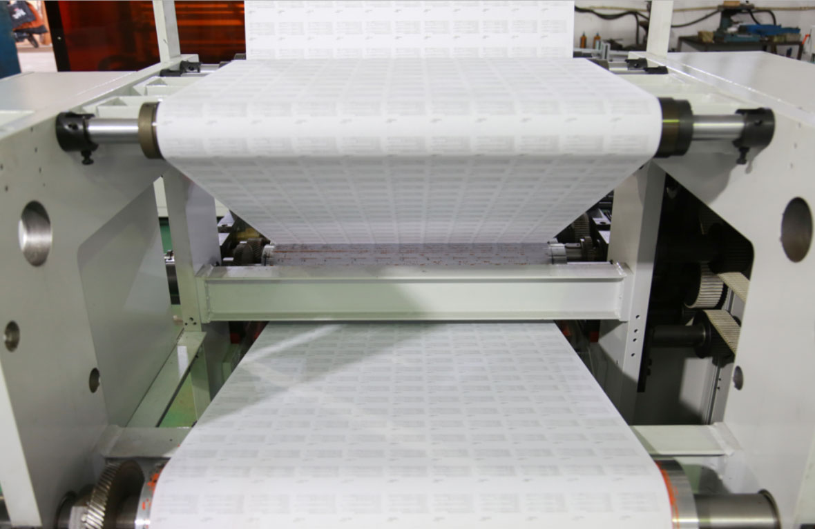 Fully Automatic Preprinted Paper Roll Converting Line company ...